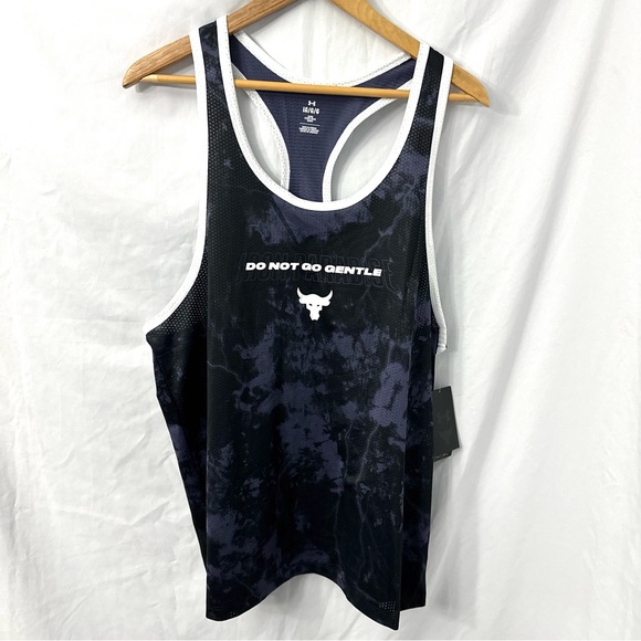 Under Armour | Shirts | Under Armour Project Rock Mens Mesh Tank Top ...